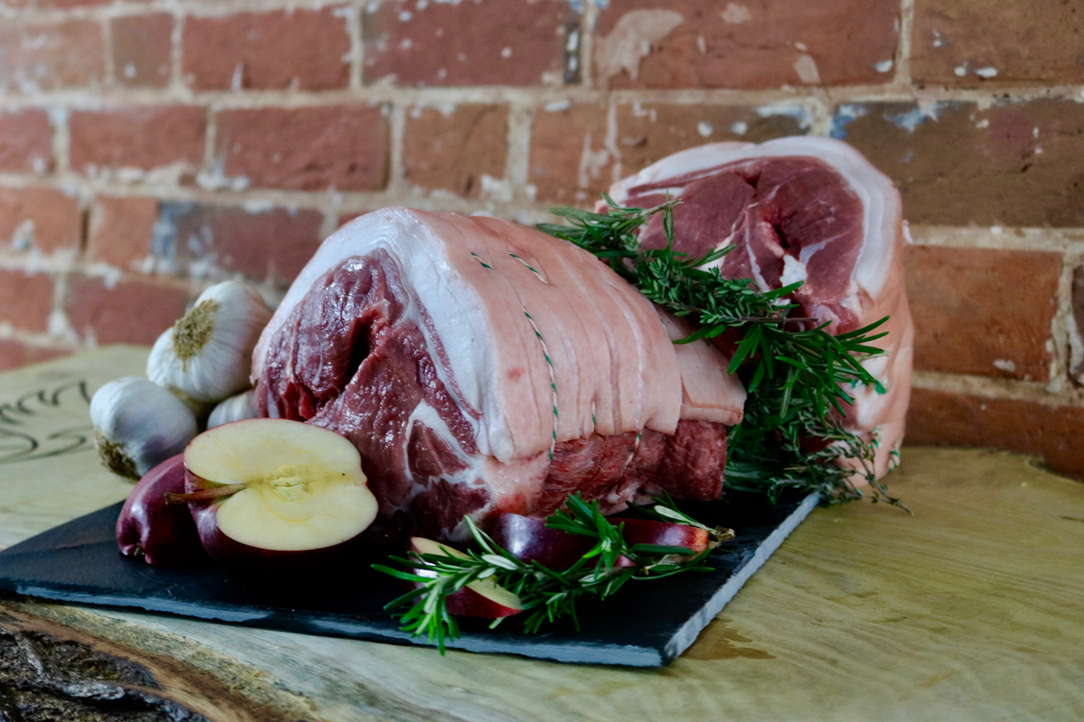 1.5kg Boneless Free Range Pork Leg – Considerate Carnivore